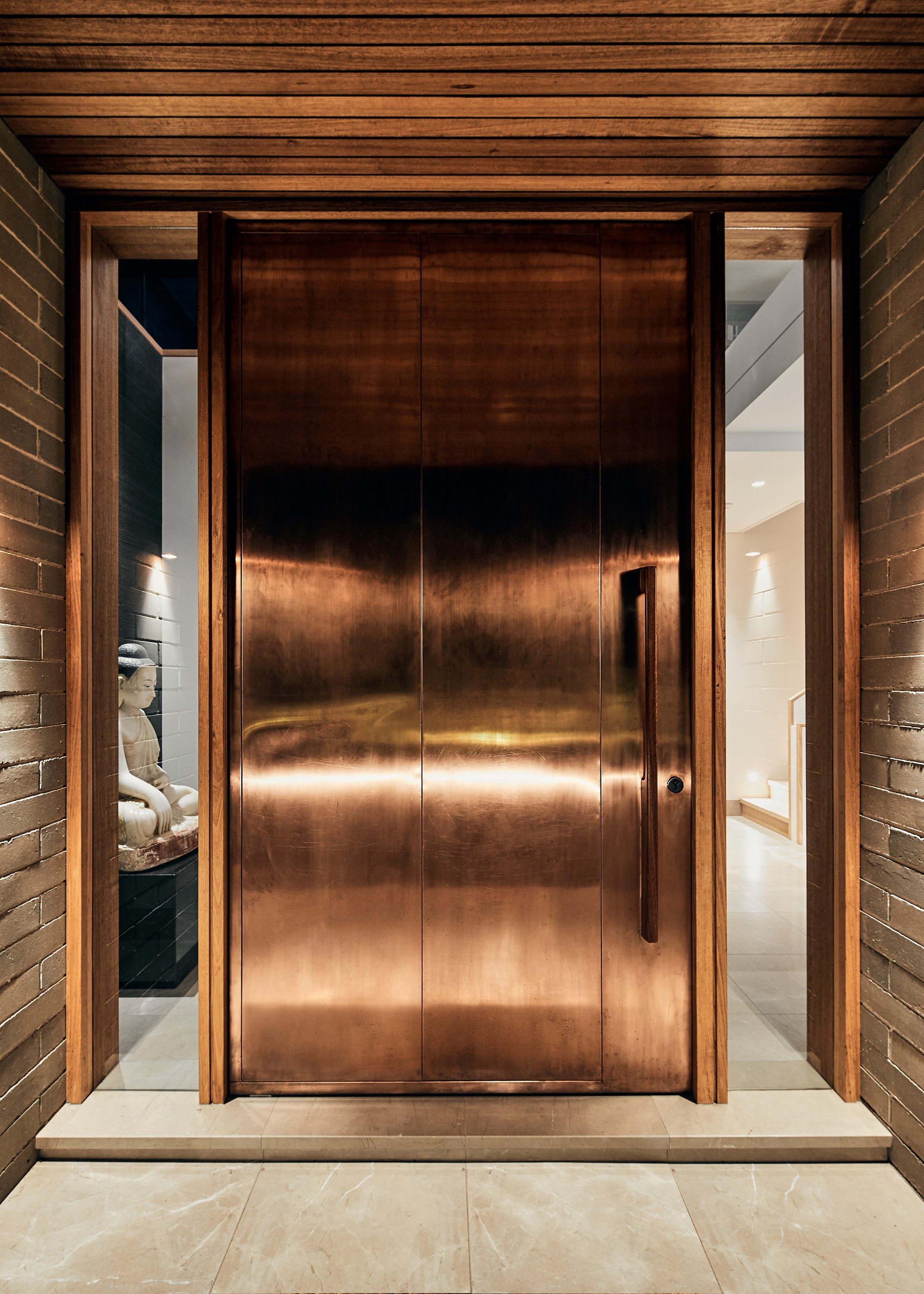 Portes pivotantes équipées de charnières pivotantes FritsJurgens